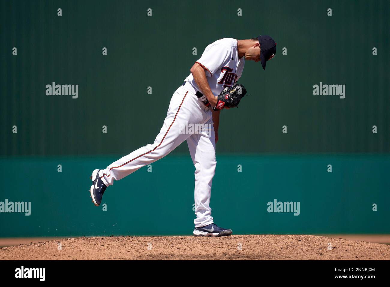 Minnesota Twins pitcher Taylor Rogers (55) during a Major League Spring ...