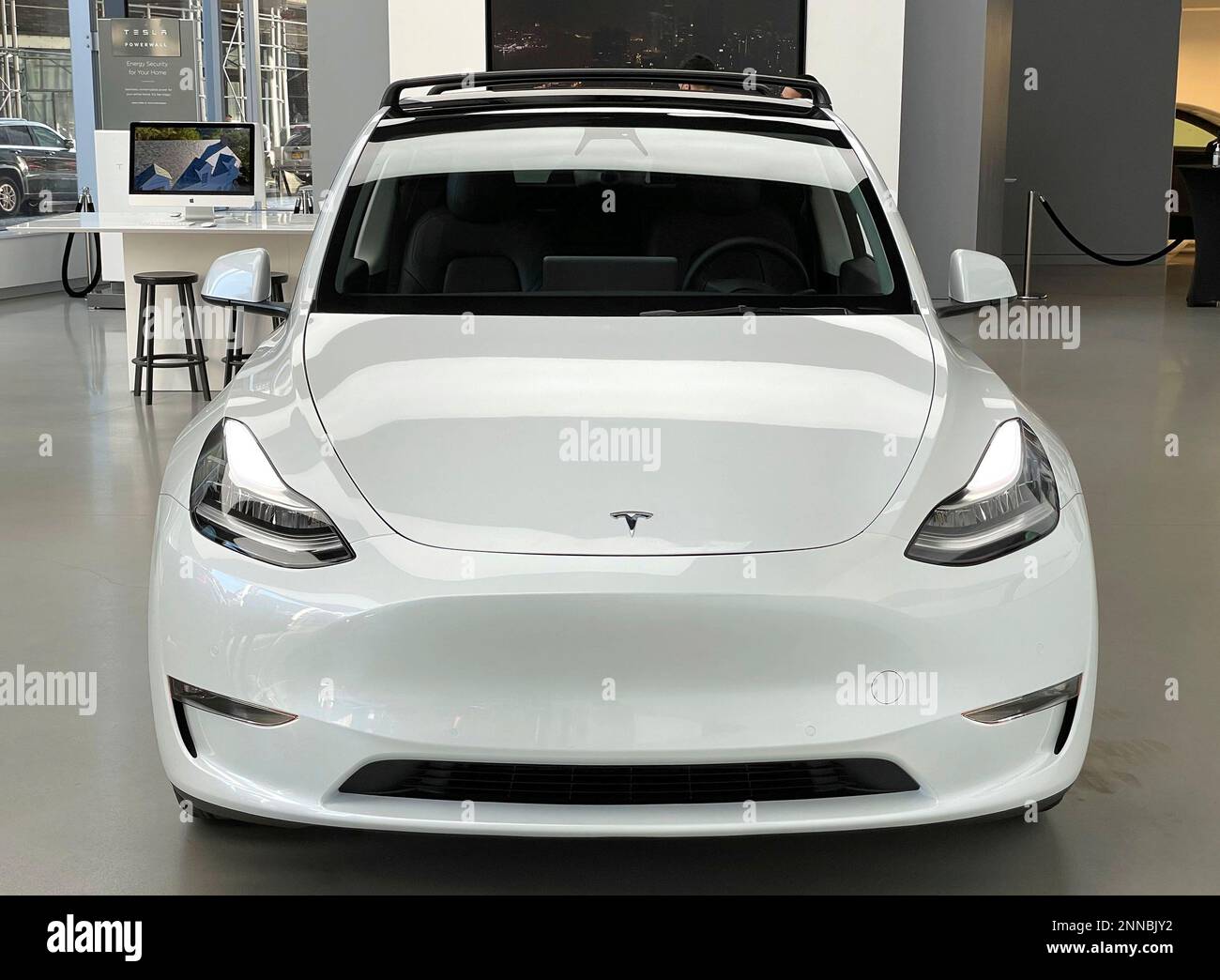 Photo by: zz/STRF/STAR MAX/IPx 2021 5/15/21 The Tesla automobile ...