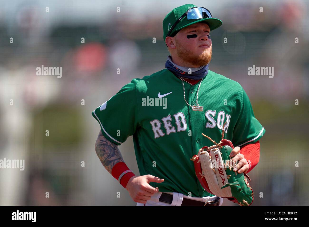 Boston Red Sox Alex Verdugo (99) during a Major League Spring Training ...