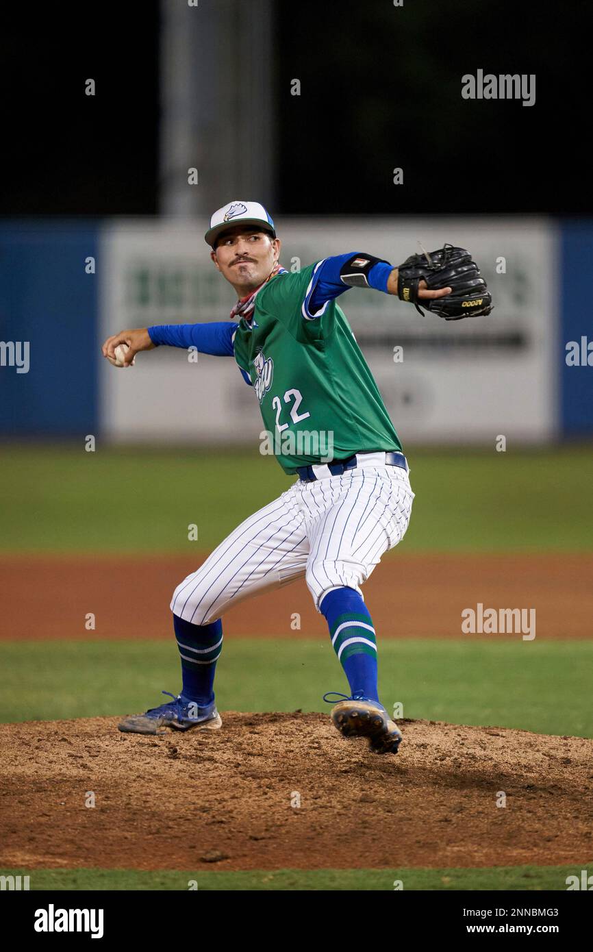 Florida Gulf Coast Eagles pitcher Tyler Shuck (22) during an NCAA game ...