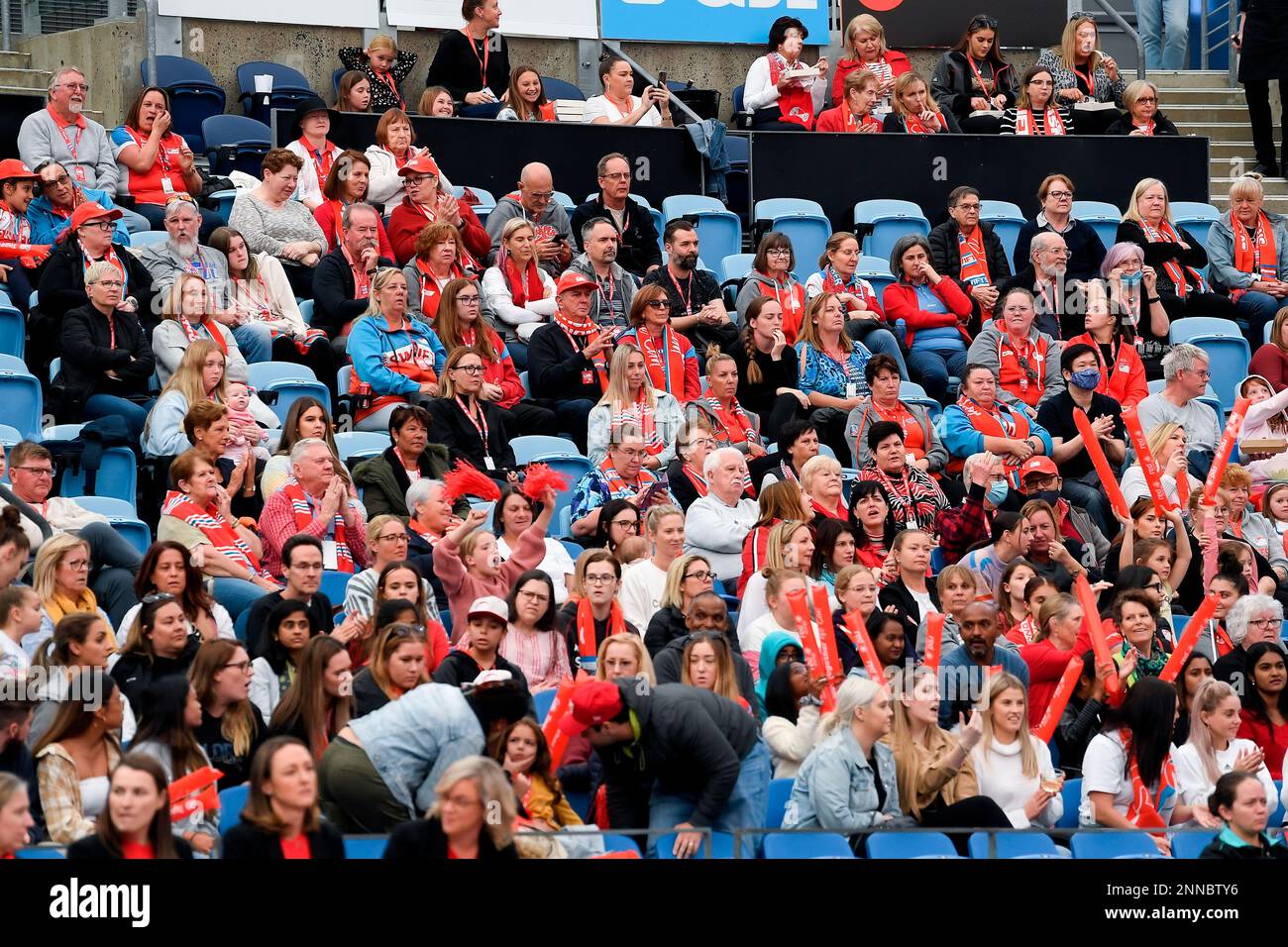 SYDNEY, AUSTRALIA - MAY 16: Crowd watch on during the Suncorp Super ...
