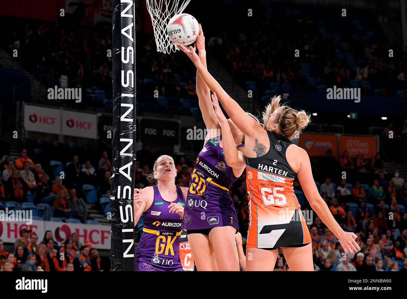SYDNEY, AUSTRALIA - MAY 16: Kim Jenner of the Queensland Firebirds and ...