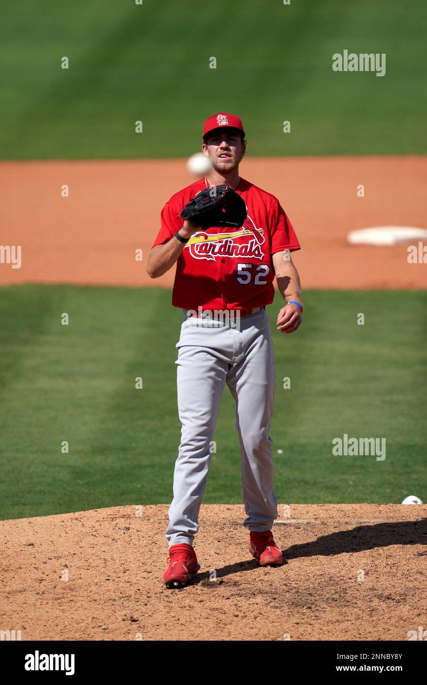 St. Louis Cardinals pitcher Matthew Liberatore (52) during a Major ...