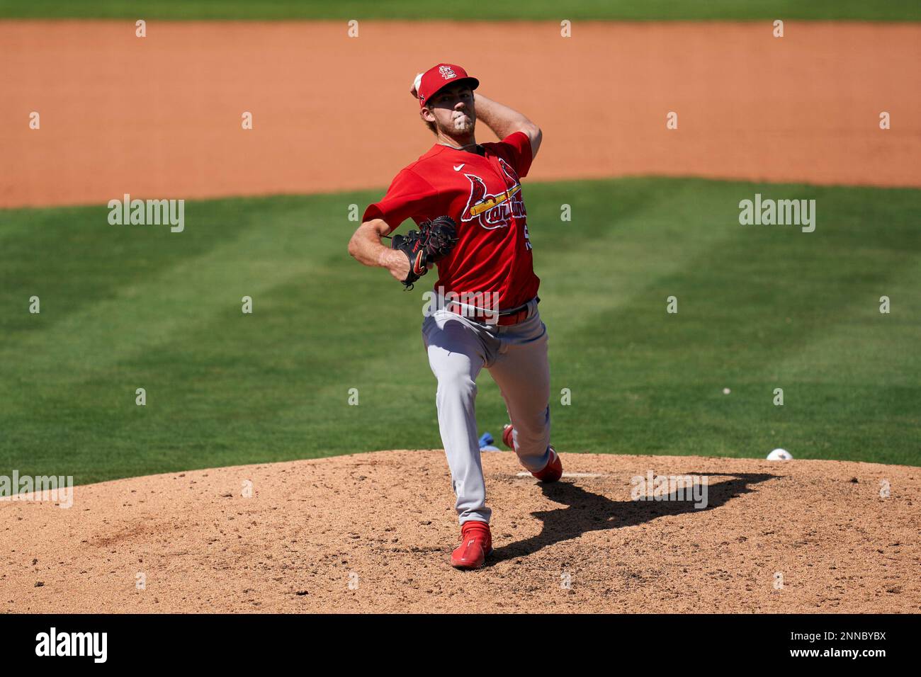 St. Louis Cardinals pitcher Matthew Liberatore (52) during a Major ...