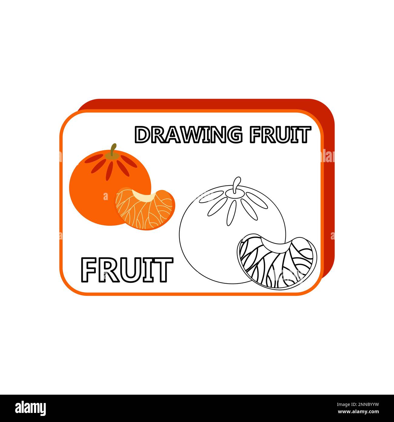 Study sheet children page Stock Vector Images - Alamy