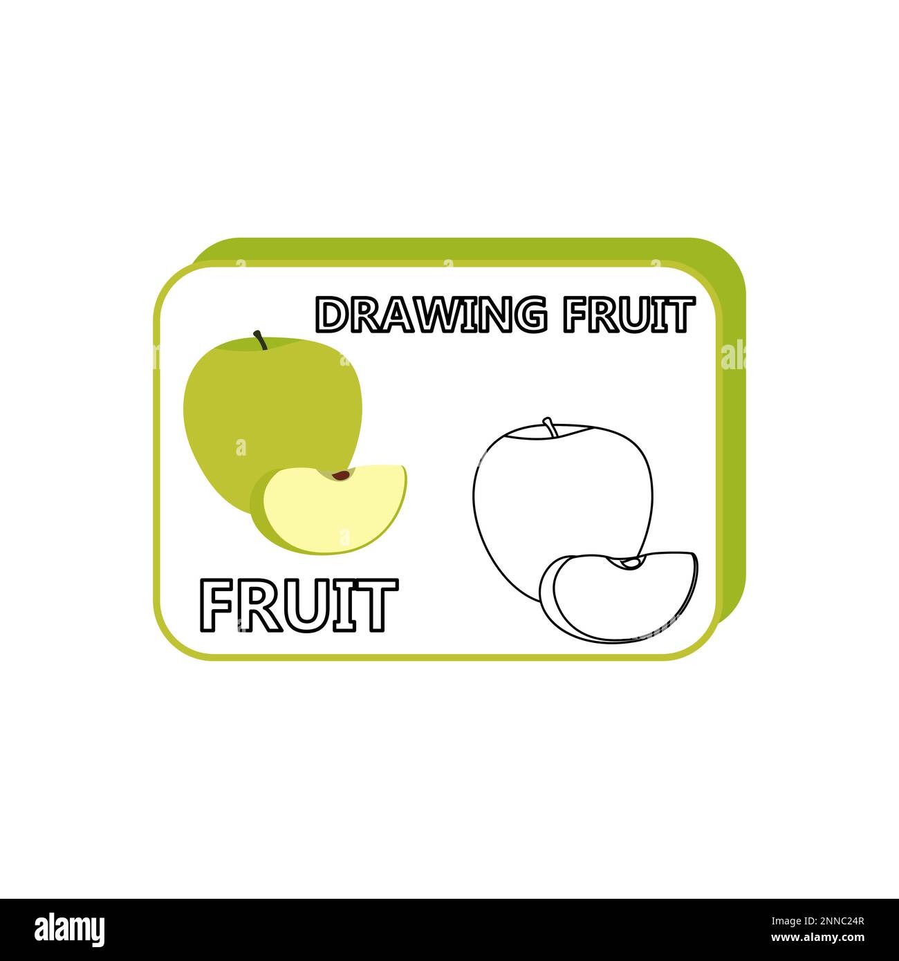 Coloring Book Drawing Book Sketch And Color Version Coloring For Kids ...