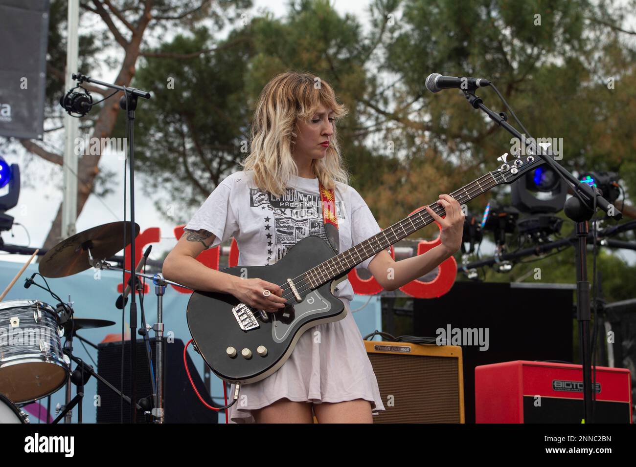 One of the members of the band Rayo performs after learning that they ...