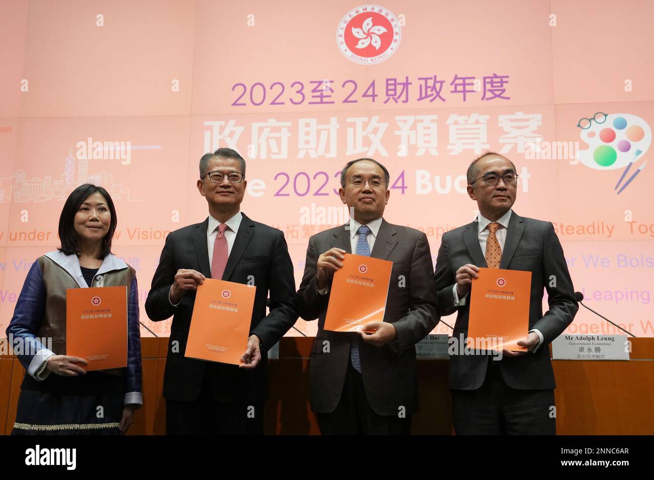 (From left to right) Cathy Chu Man-ling, Permanent Secretary for ...
