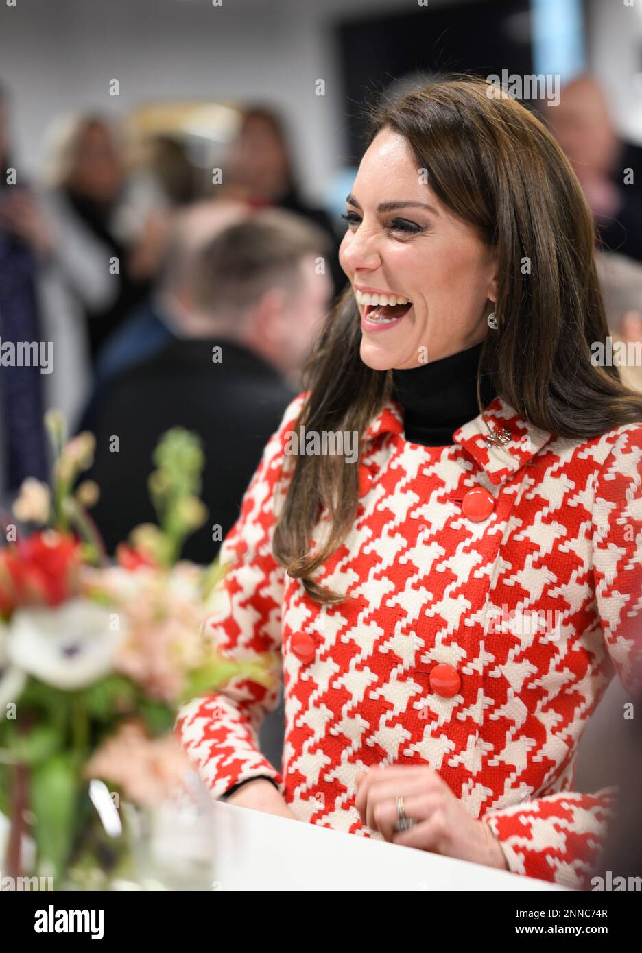 The Princess of Wales meets injured players who are supported by the ...