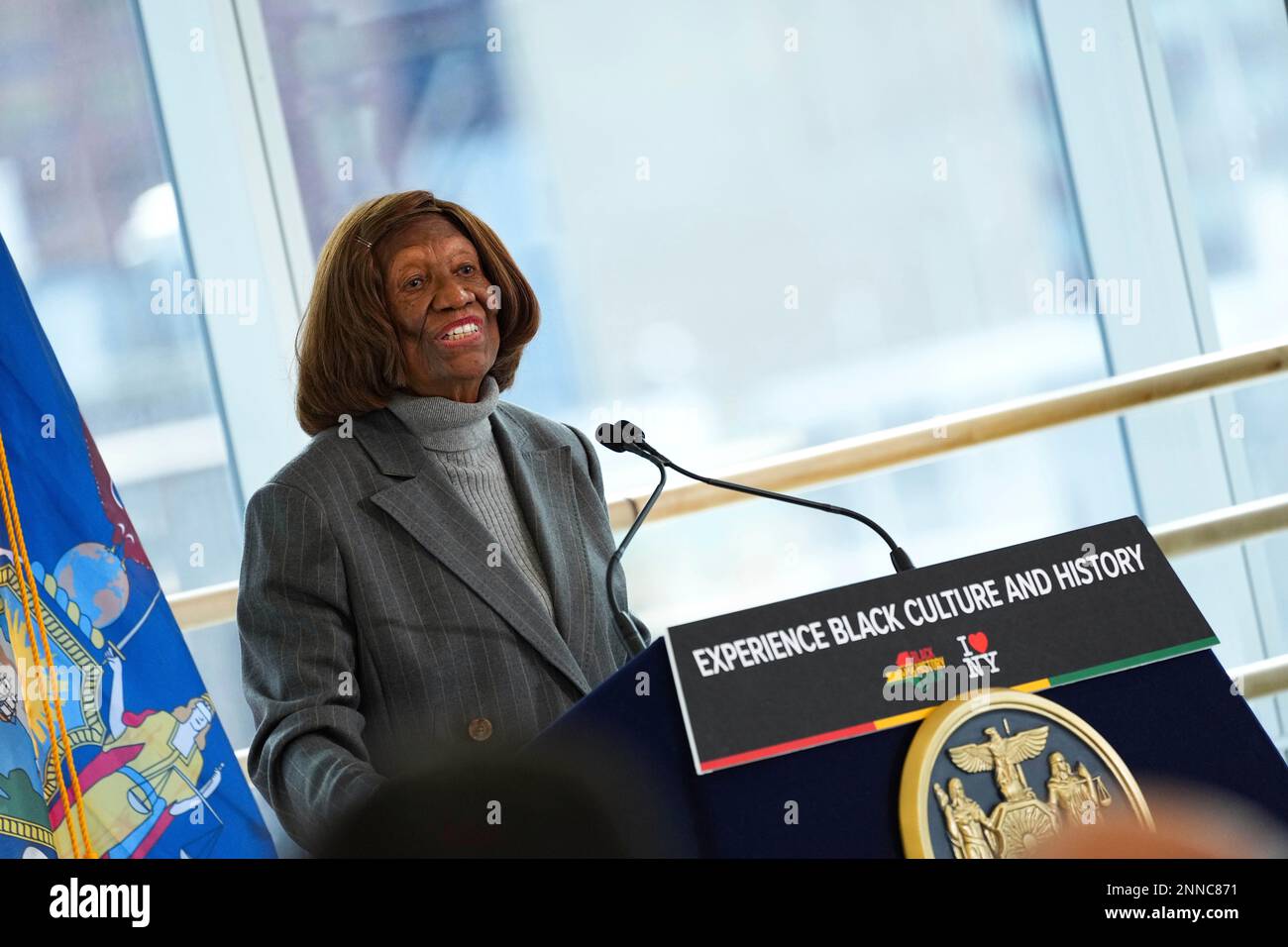 Photo by: Siegfried Nacion/STAR MAX/IPx 2023 2/24/23 Hazel Dukes ...