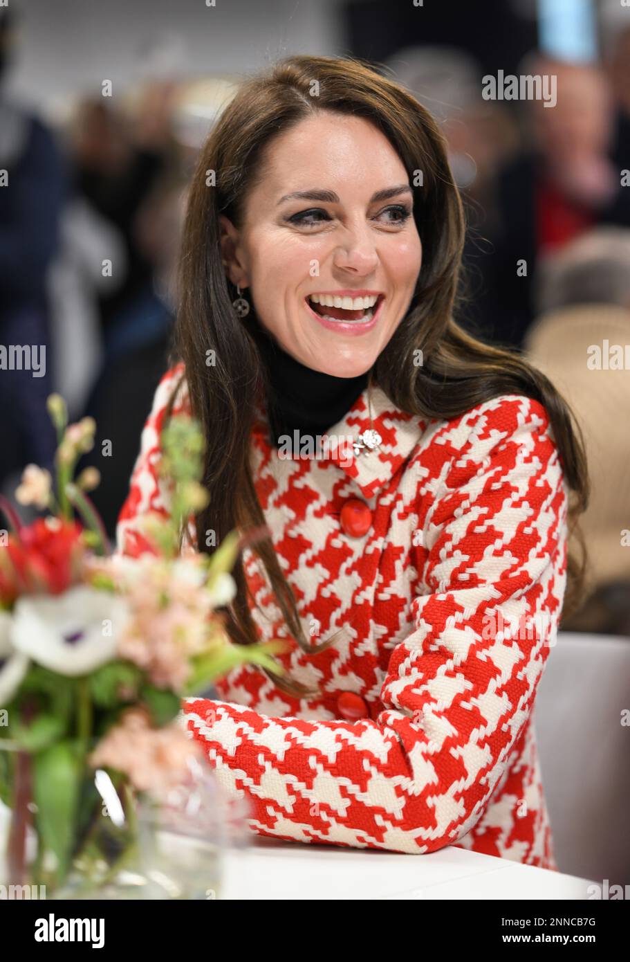 The Princess of Wales meets injured players who are supported by the ...