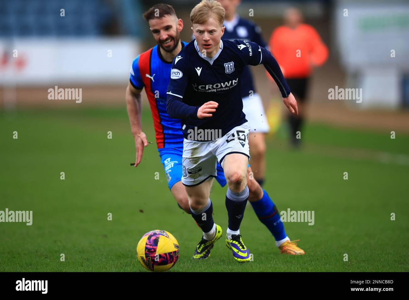 25th February 2023; Dens Park, Dundee, Scotland: Scottish Championship ...