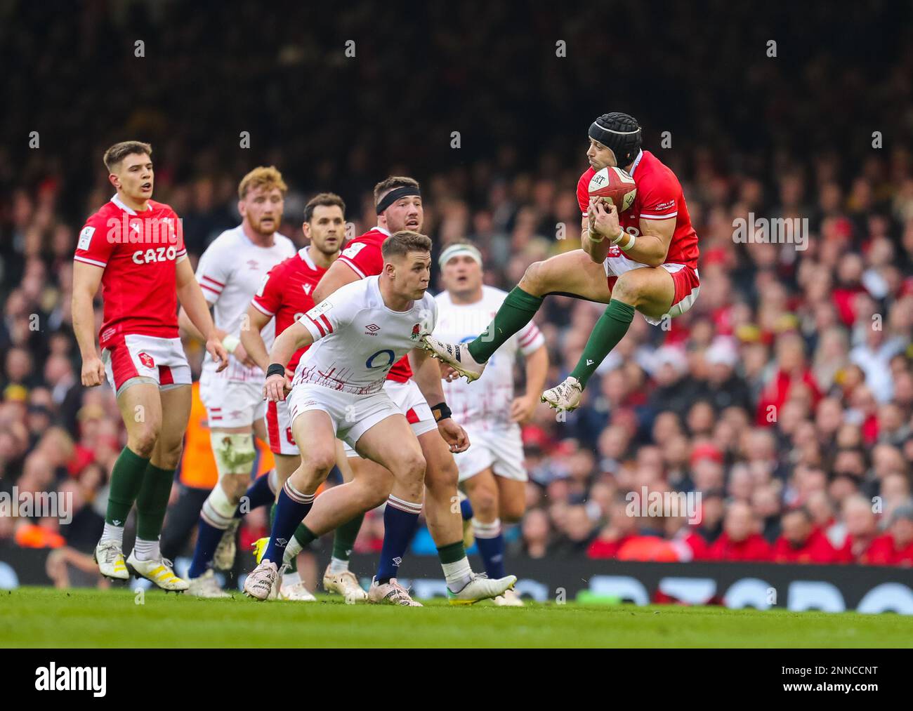 25th February 2023; Principality Stadium, Cardiff, Wales: Six Nations ...