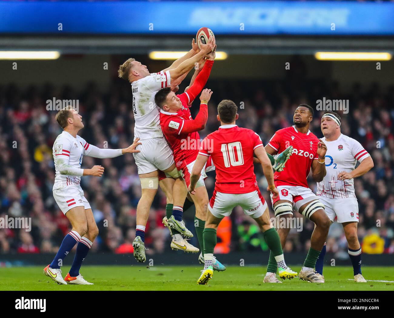 25th February 2023; Principality Stadium, Cardiff, Wales: Six Nations ...