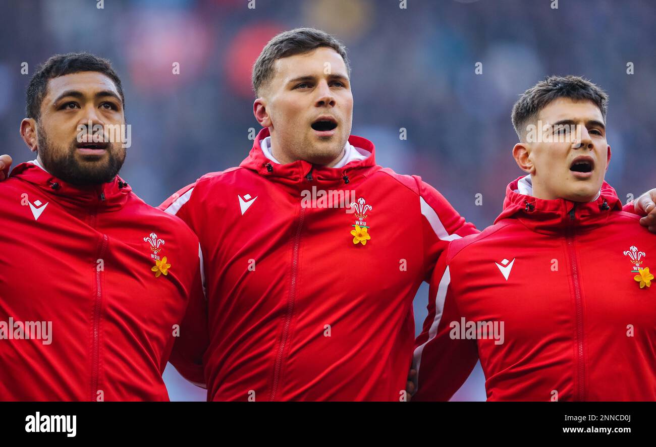 25th February 2023; Principality Stadium, Cardiff, Wales: Six Nations ...