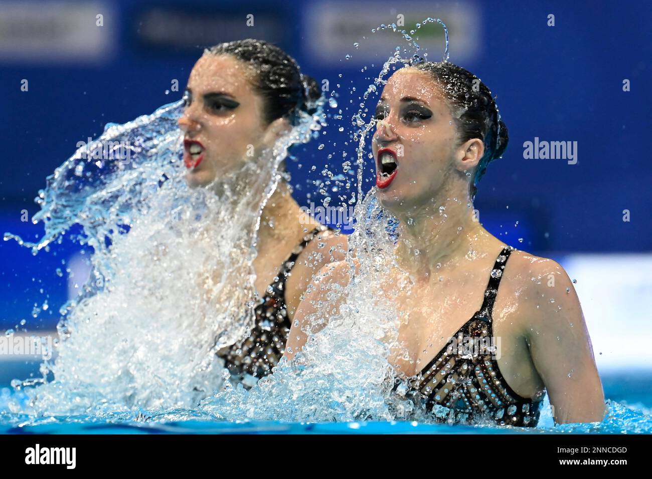 Anna Maria Alexandri and Eirini Alexandri of Austria perform during the ...