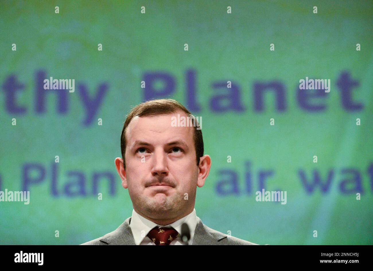 European Commissioner for Environment and Oceans Virginijus Sinkevicius ...