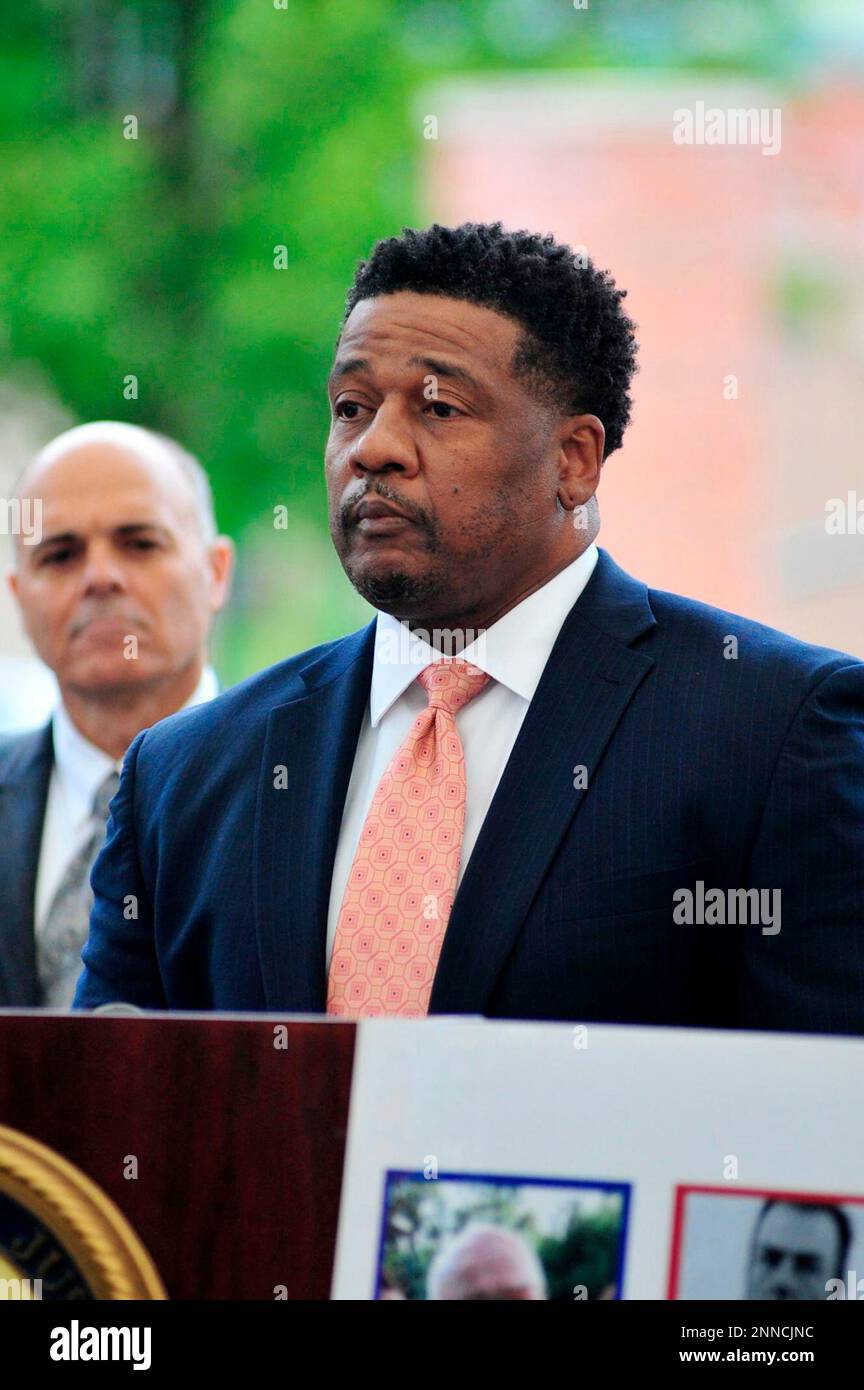 FBI Acting Special Acting Agent in Charge Carlton Peeples addresses the ...