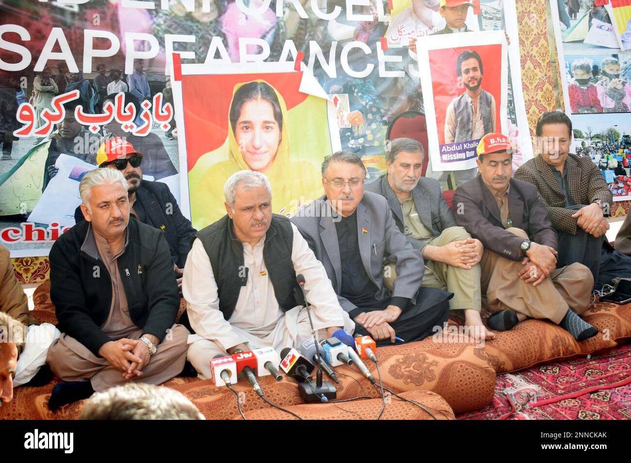 Balochistan National Party (BNP) Central Leader, Malik Abdul Wali Kakar ...