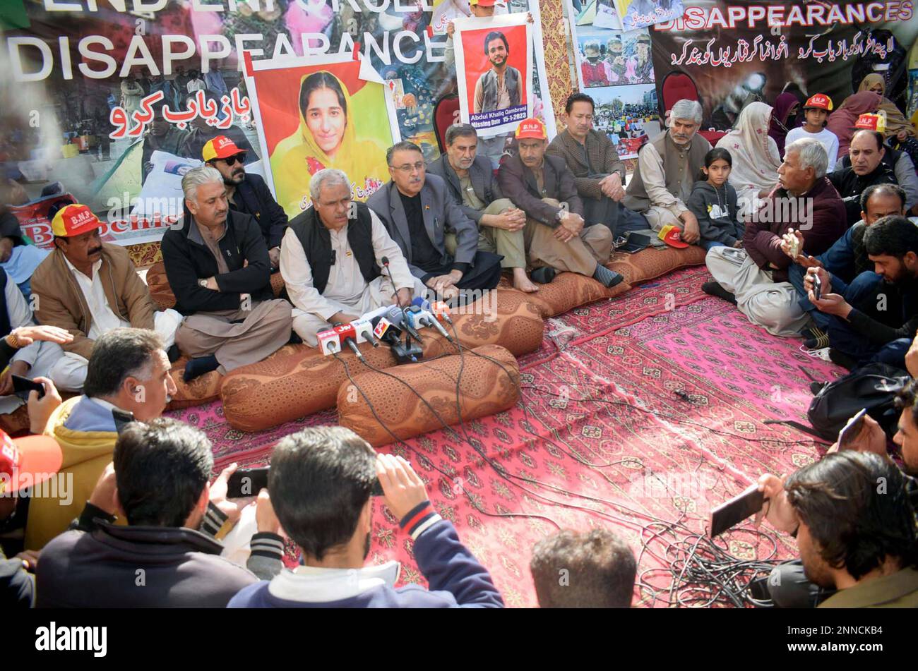 Balochistan National Party (BNP) Central Leader, Malik Abdul Wali Kakar ...