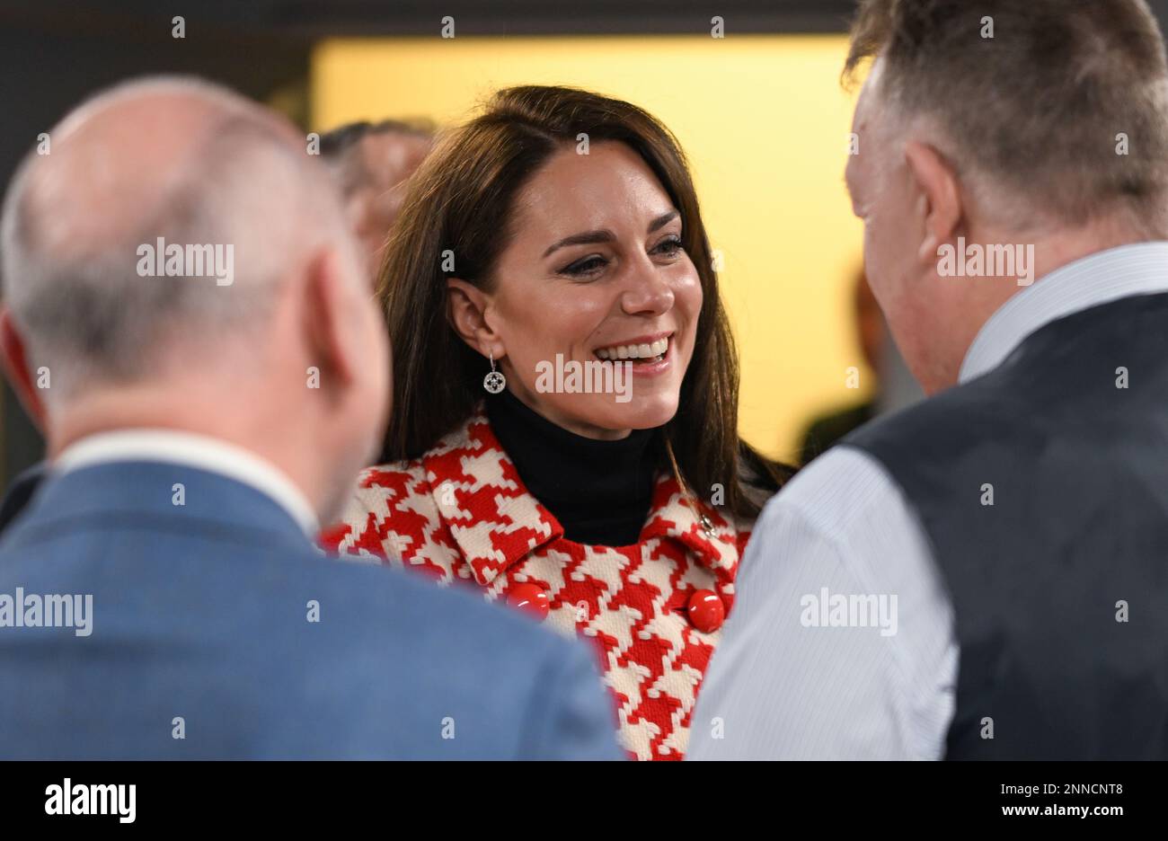The Princess of Wales meets injured players who are supported by the ...