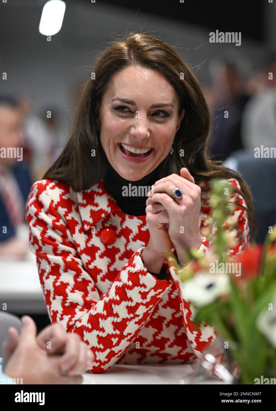 The Princess of Wales meets injured players who are supported by the ...