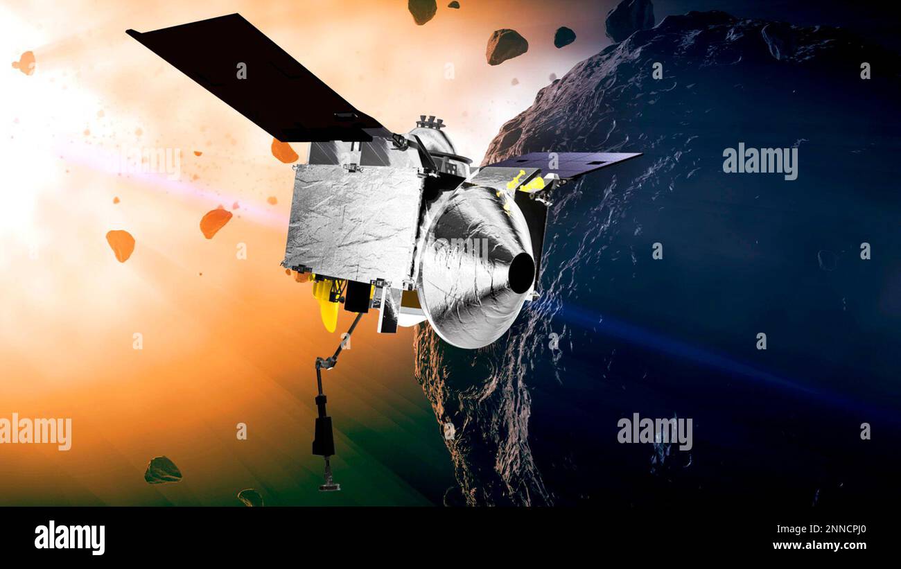 File This Illustration Provided By Nasa Depicts The Osiris Rex