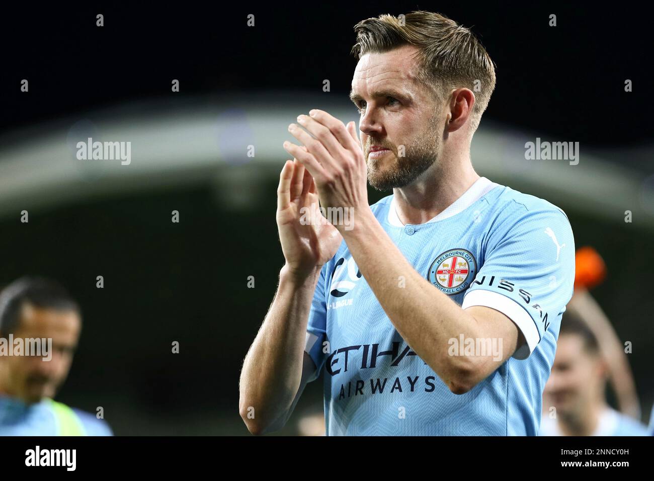 MELBOURNE, AUSTRALIA - MAY 09: Craig Noone of Melbourne City during the ...