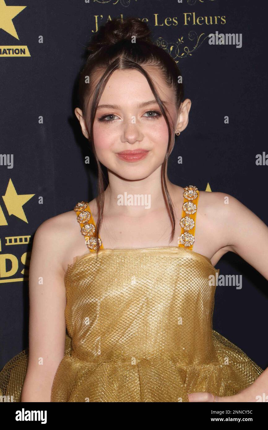 Violet McGraw 02/24/2023 Hollywood Critics Association’s 2023 HCA Film ...