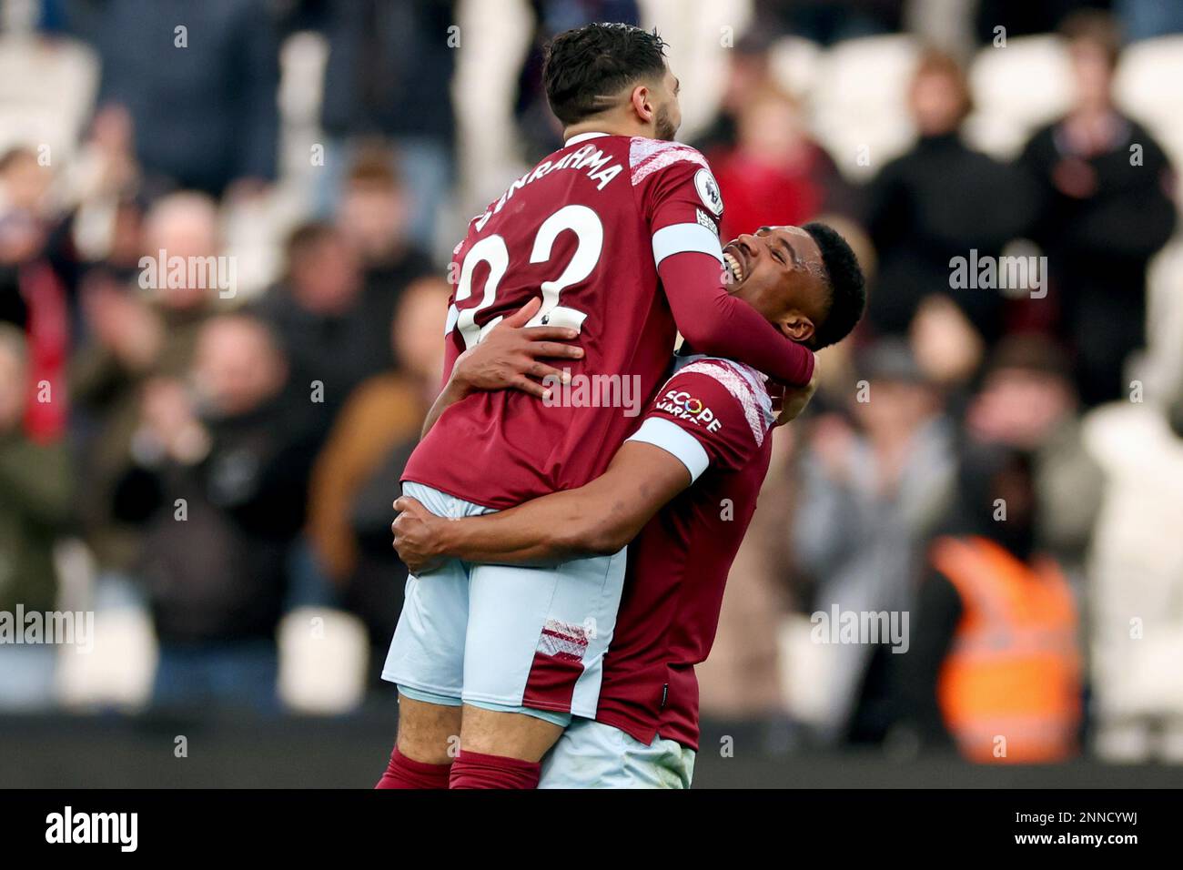 London Stadium, London, UK. 25th Feb, 2023. Premier League Football ...