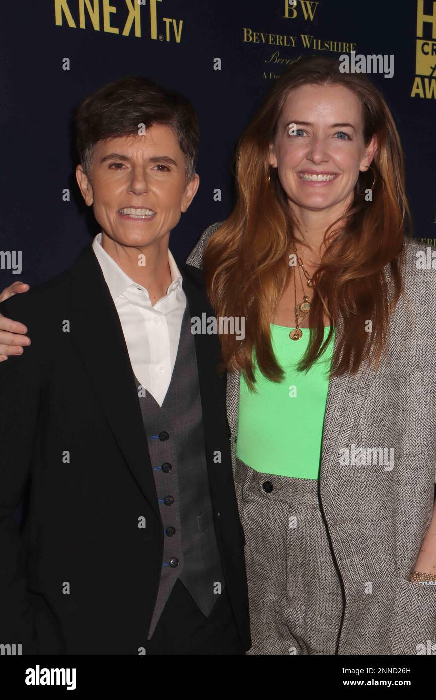 Tig Nataro, Stephanie Allynne 02/24/2023 Hollywood Critics Association ...