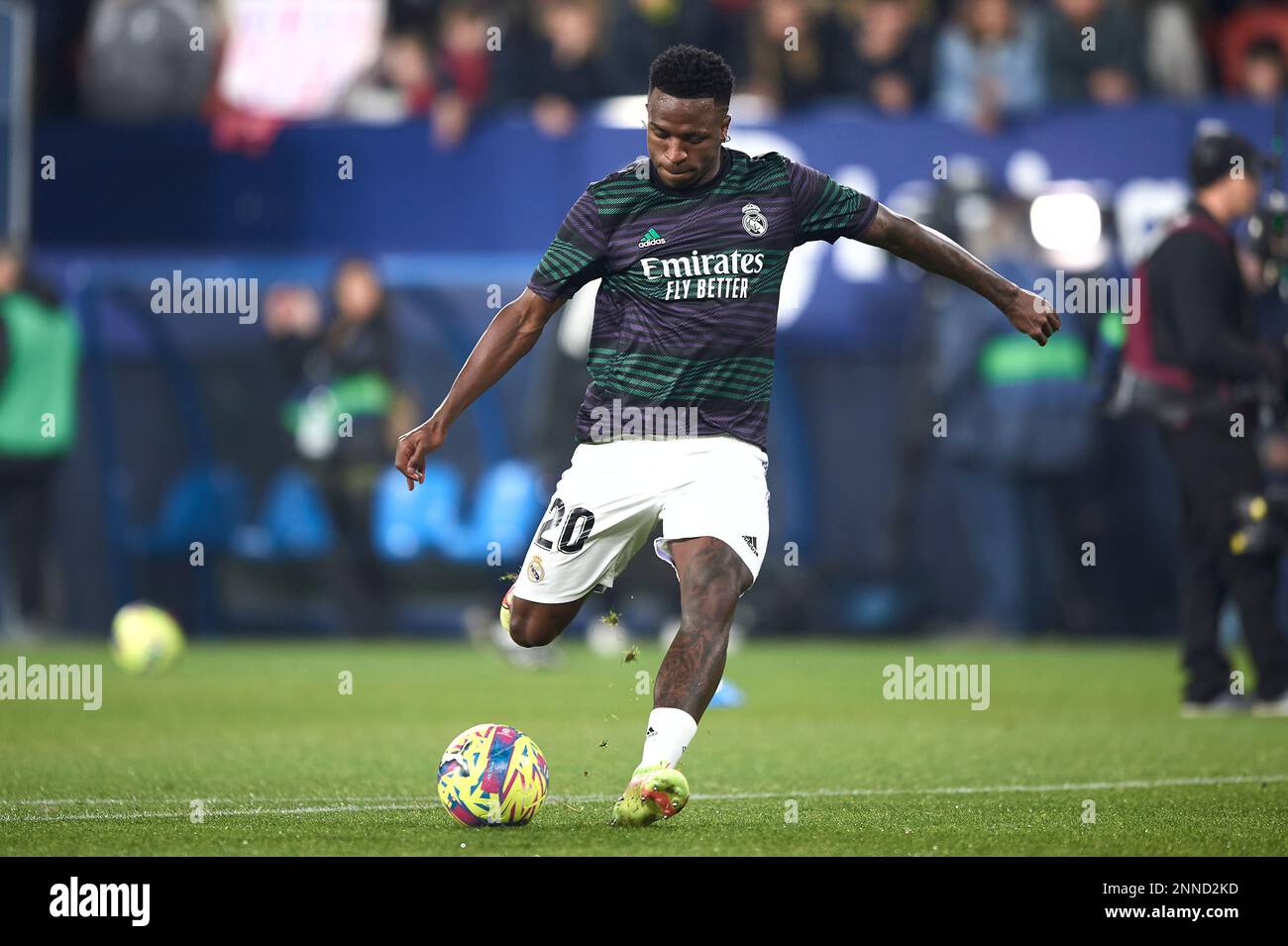 Vinicius Jr 'Vini' of Real Madrid CF in action during the La Liga ...