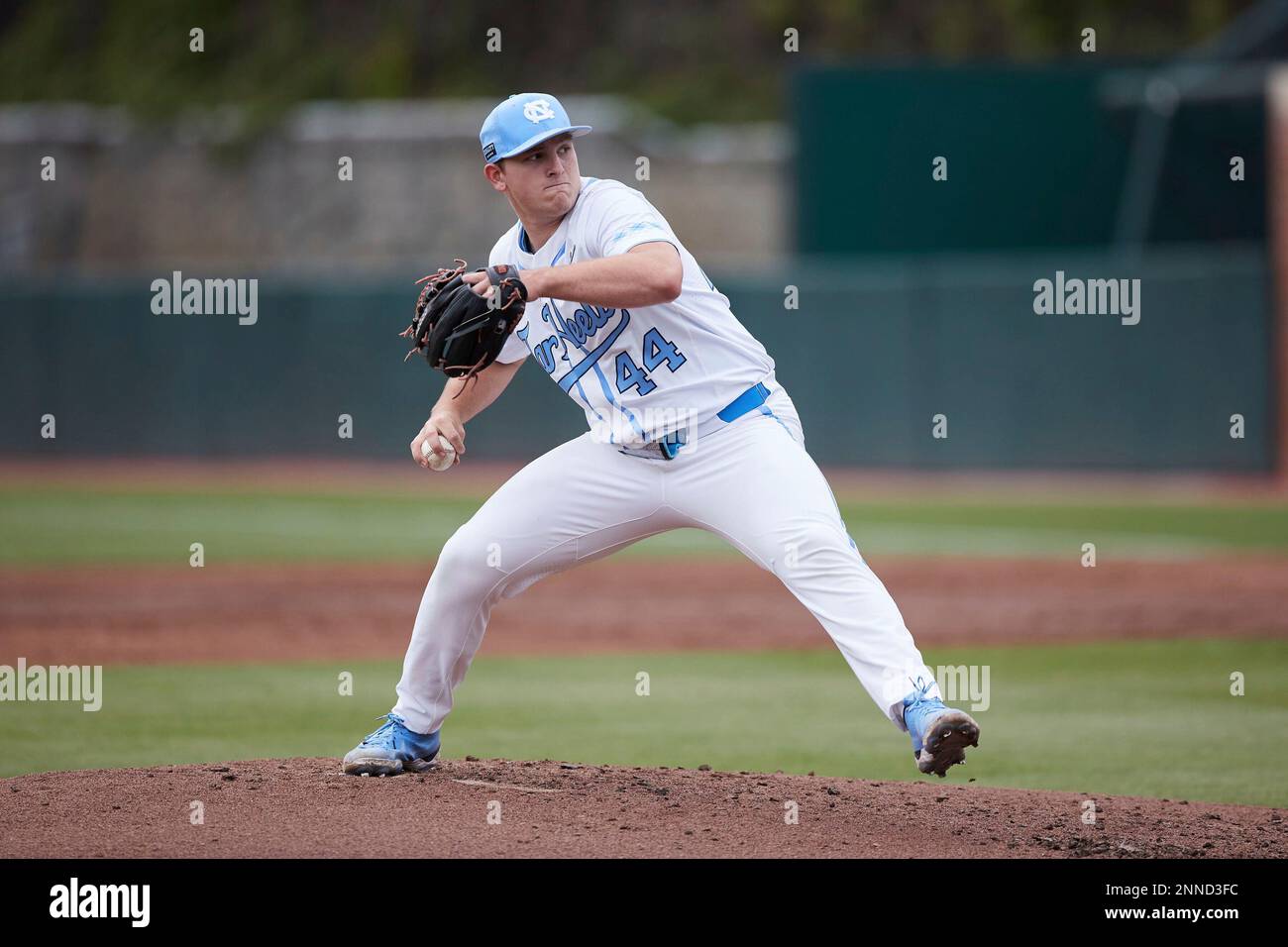 North Carolina Tar Heels starting pitcher Austin Love (44) in action ...