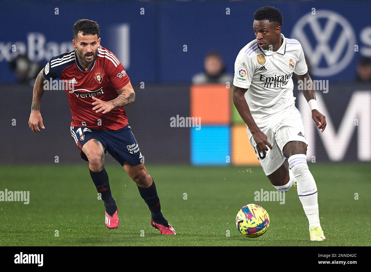 Vinicius Jr 'Vini' of Real Madrid CF in action during the La Liga ...