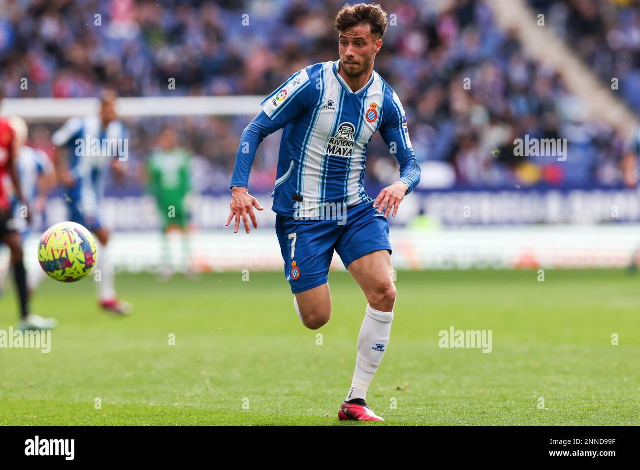 Javi Puado of RCD Espanyol during the Liga match between RCD Espanyol ...