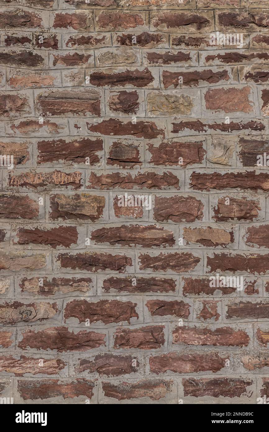 Stone wall texture background natural color. Closeup Stock Photo - Alamy