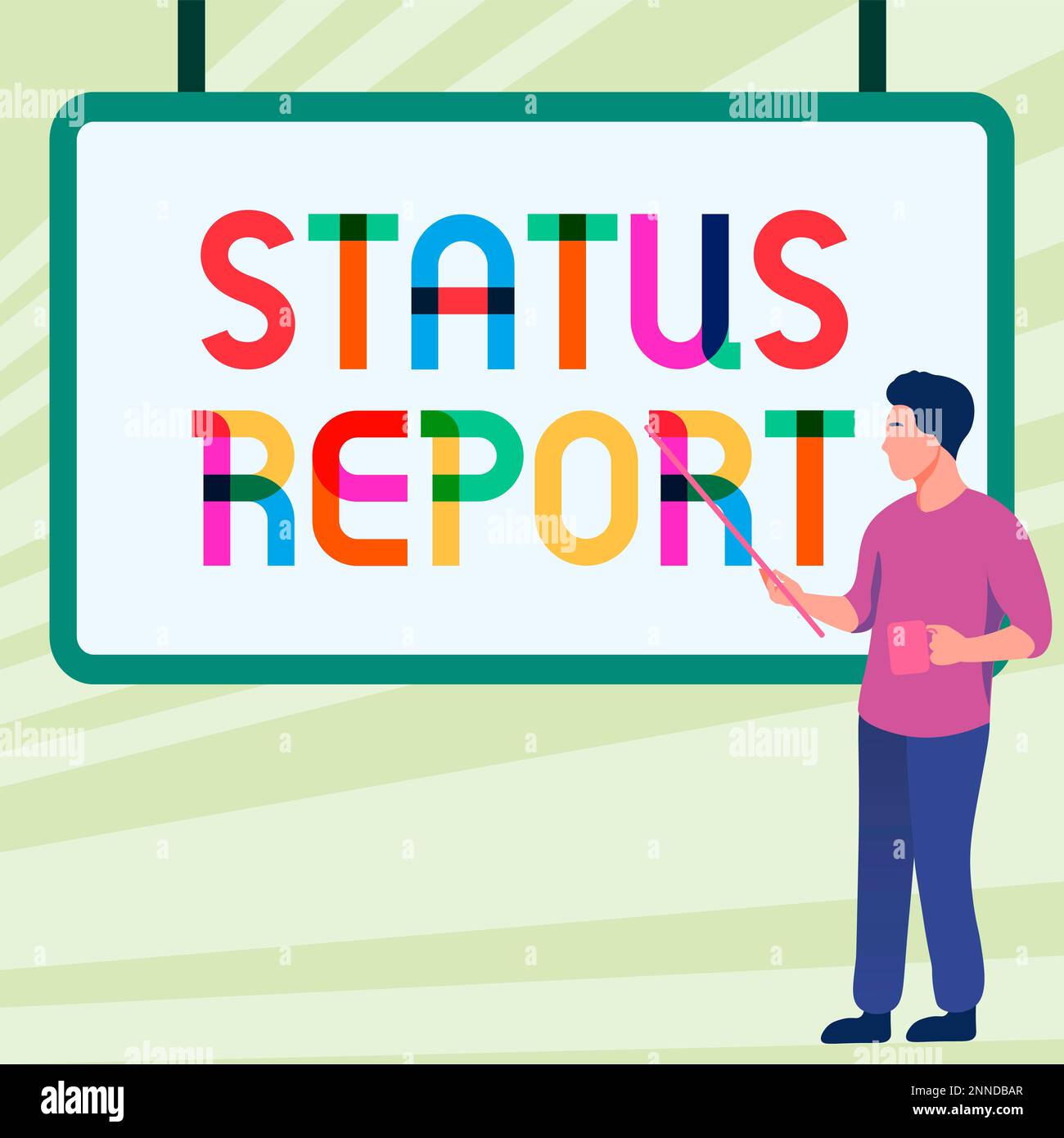 Conceptual display Status Report. Business showcase Update Summary of ...