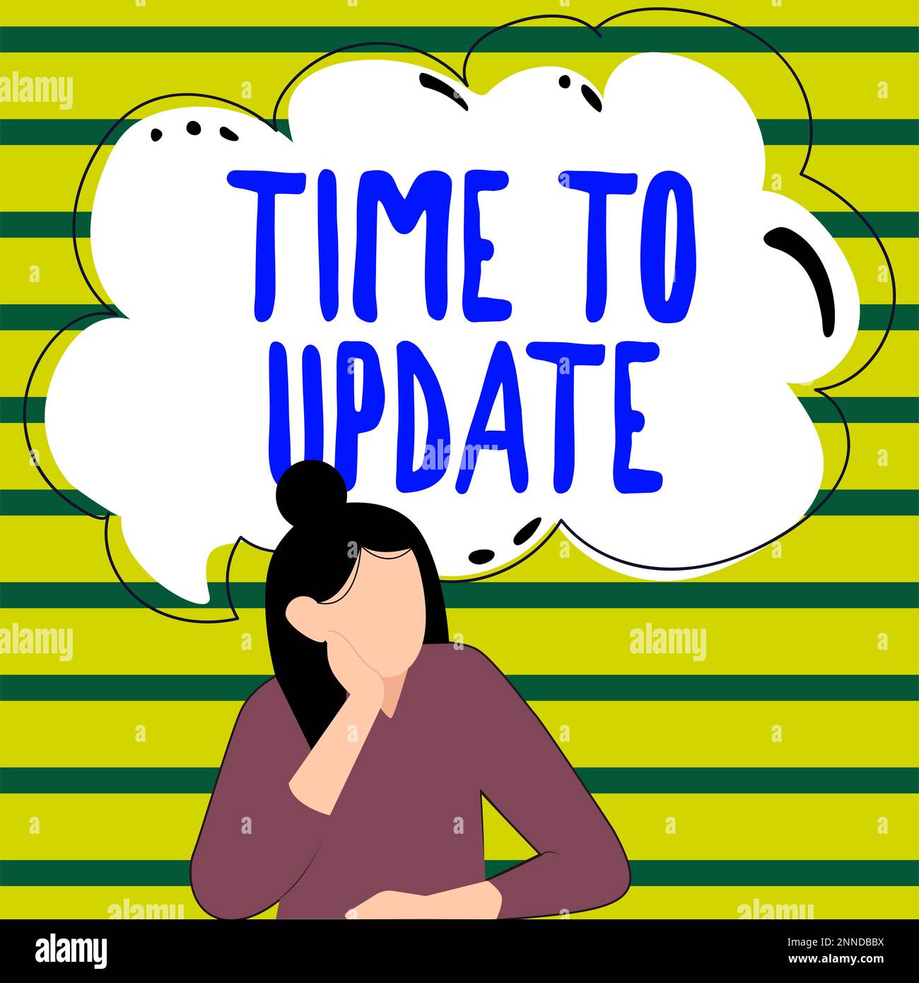 Text caption presenting Time To Update. Internet Concept The latest ... Text caption presenting Time To Update. Internet Concept The latest ...