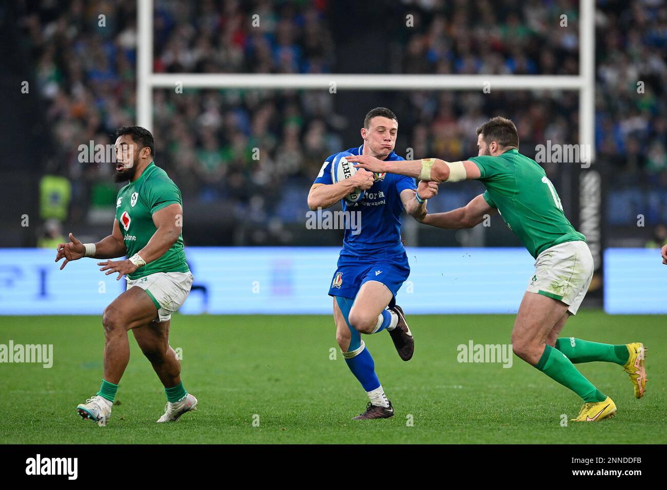 Paolo Garbisi of Italy during Six Nation Rugby Match, Stadio Olimpico ...