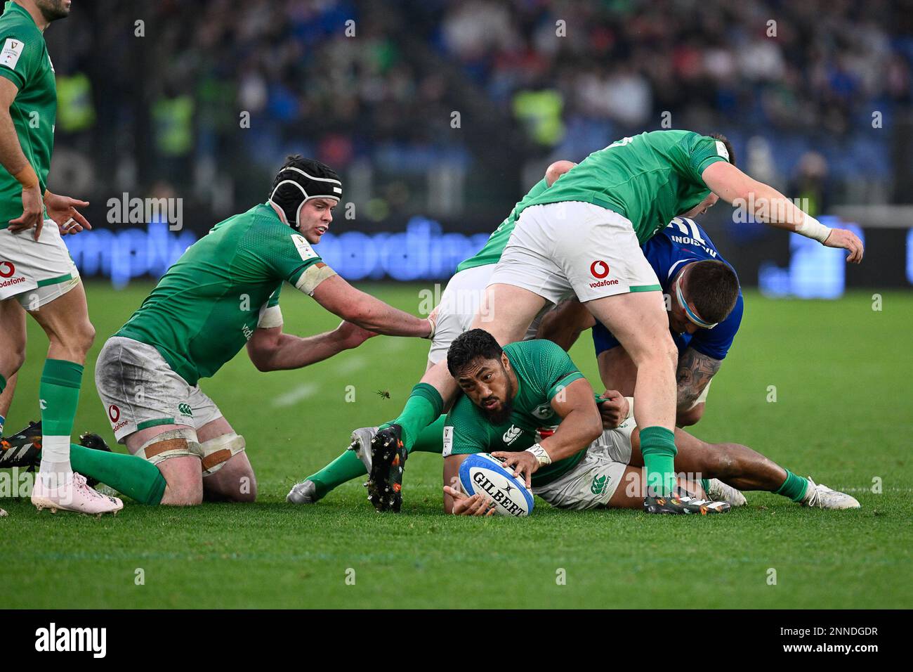 Garry Ringrose of Ireland during Six Nation Rugby Match, Stadio ...