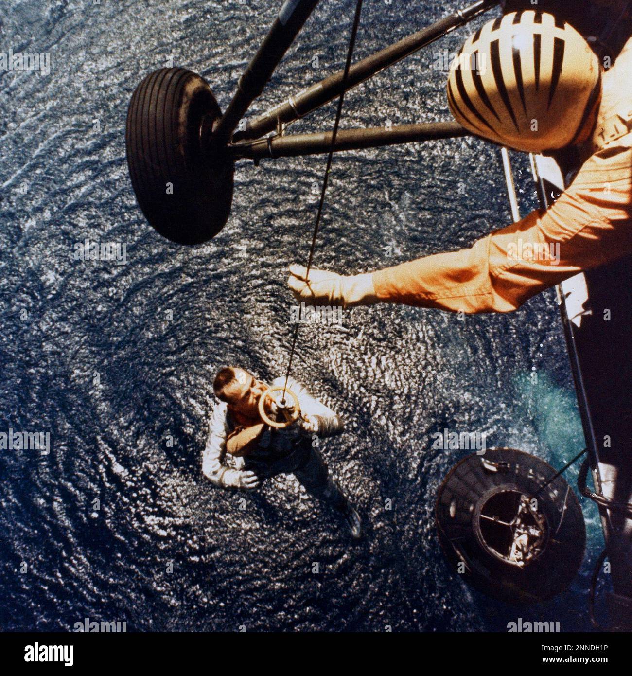 In this May 5, 1961 photo made available by NASA, astronaut Alan ...