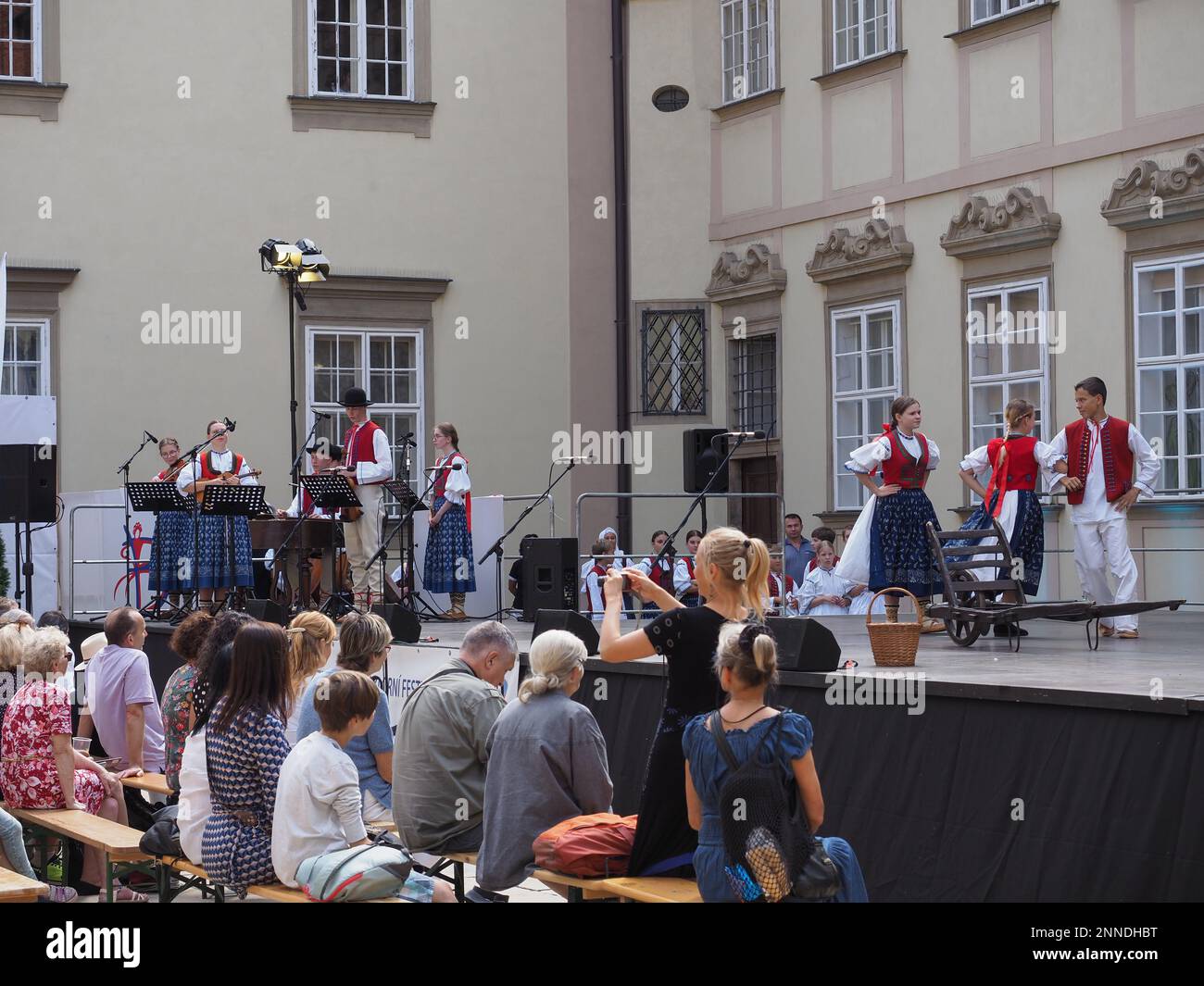 BRNO, CZECH REPUBLIC - CIRCA SEPTEMBER 2022: Mezinarodni folklorni ...