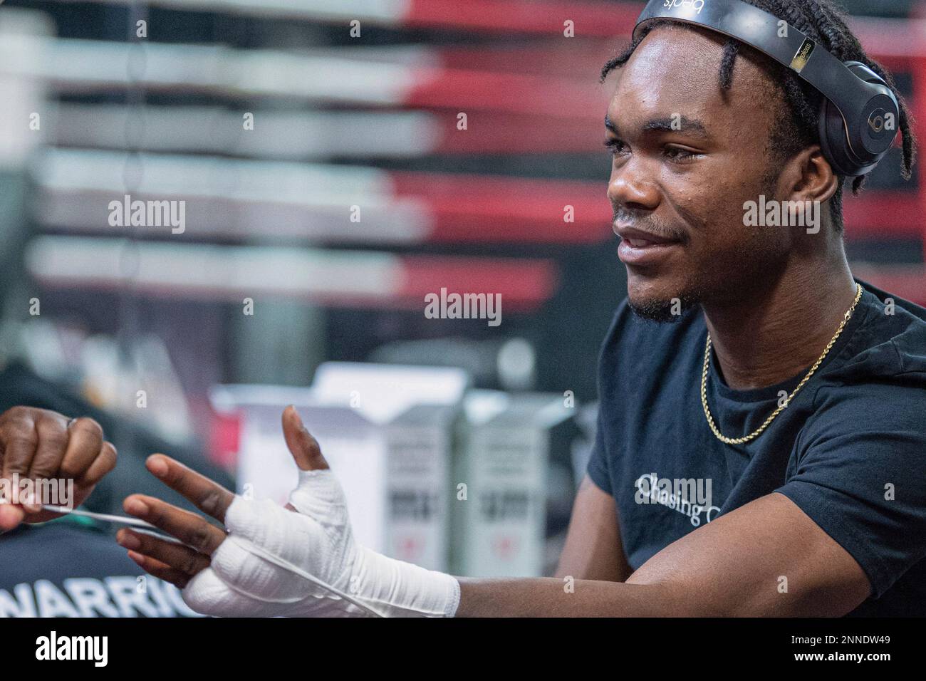 Evan Holyfield, son of former heavyweight boxing champion Evander ...