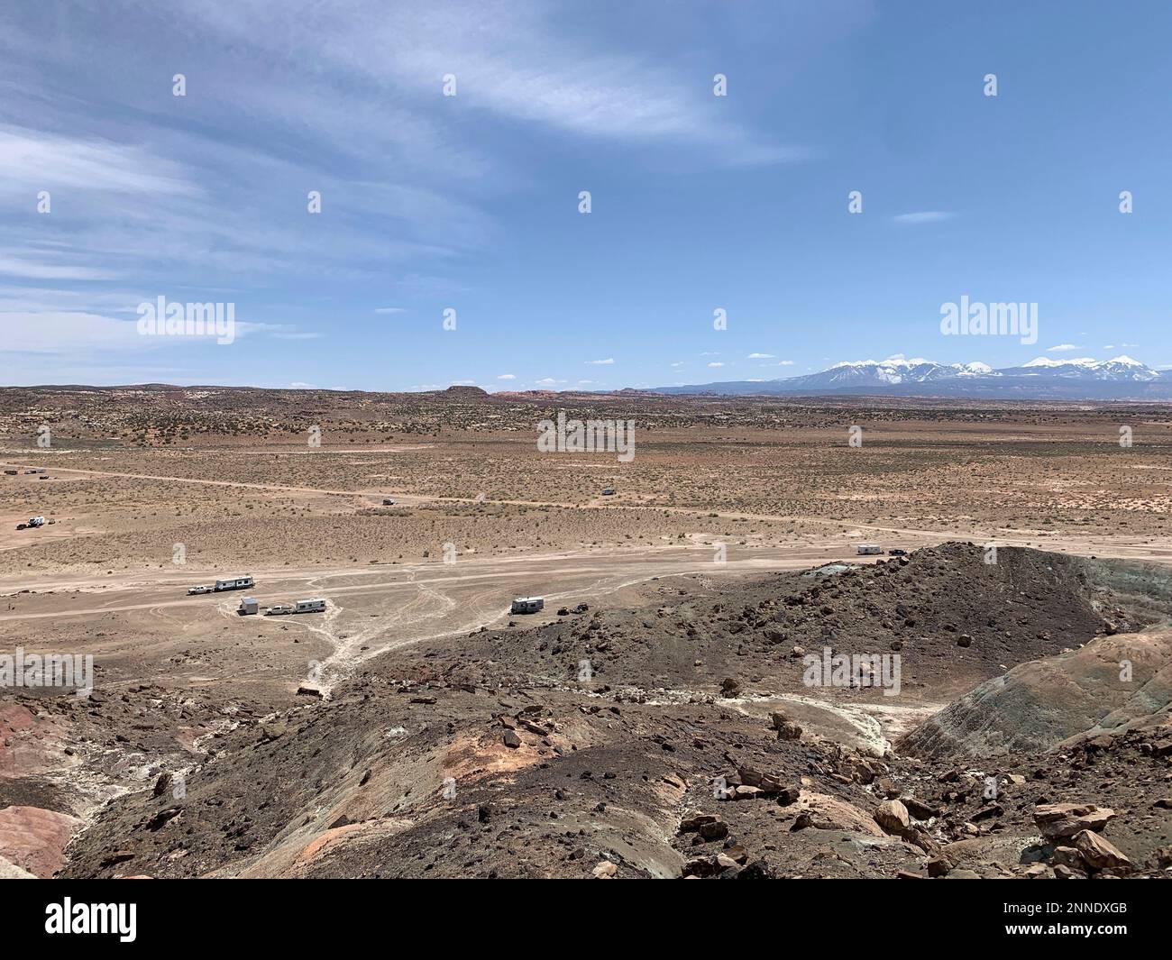 In this undated photo, a view the Utahraptor State Park is shown with ...