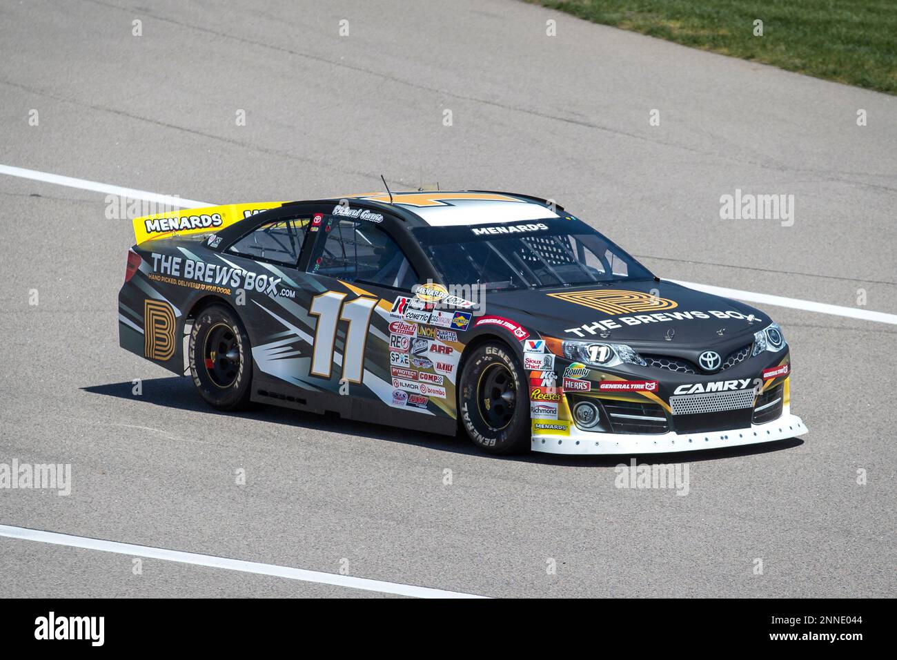 KANSAS CITY, KS - MAY 01: Dick Doheny, The Brews Box #11 enters the ...