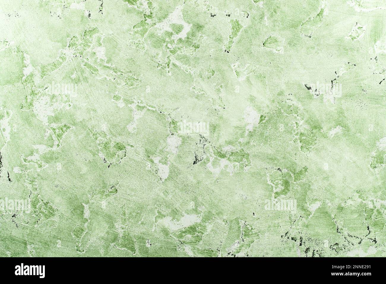 Abstract green texture. Dirty wall background or wallpaper with copy ...