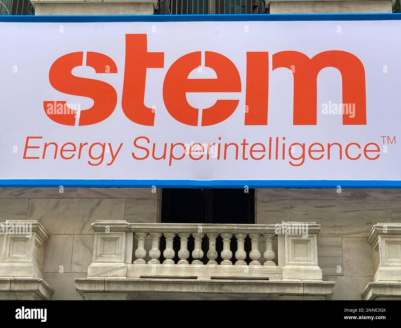 Photo by: STRF/STAR MAX/IPx 2021 4/30/21 A stem banner is seen outside ...