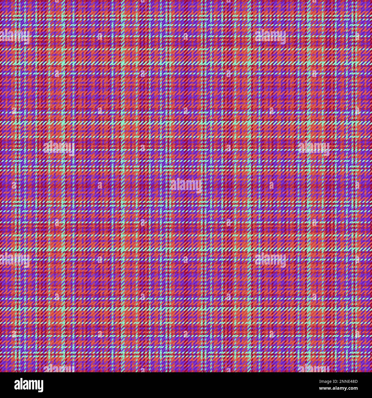 Texture plaid fabric. Seamless textile check. Vector background pattern ...