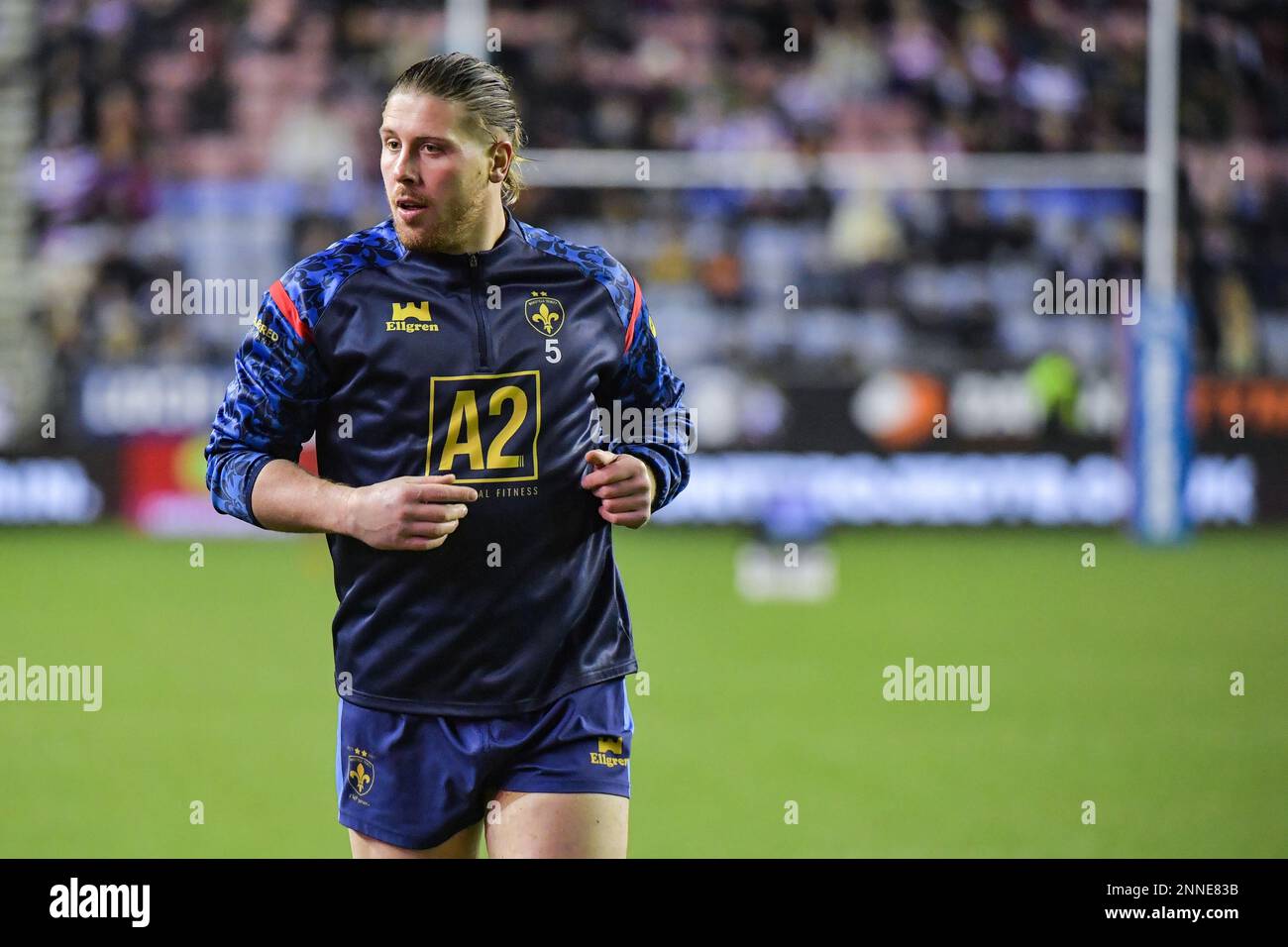 Wigan, England -24th February 2023 - Wakefield Trinity's Tom Lineham ...