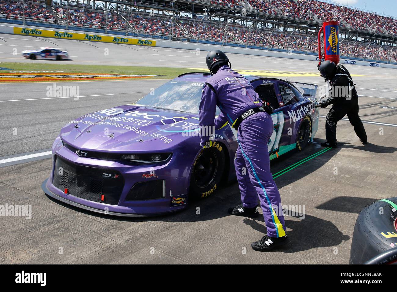 #51: Cody Ware, Petty Ware Racing, Chevrolet Camaro NURTEC ODT makes a ...